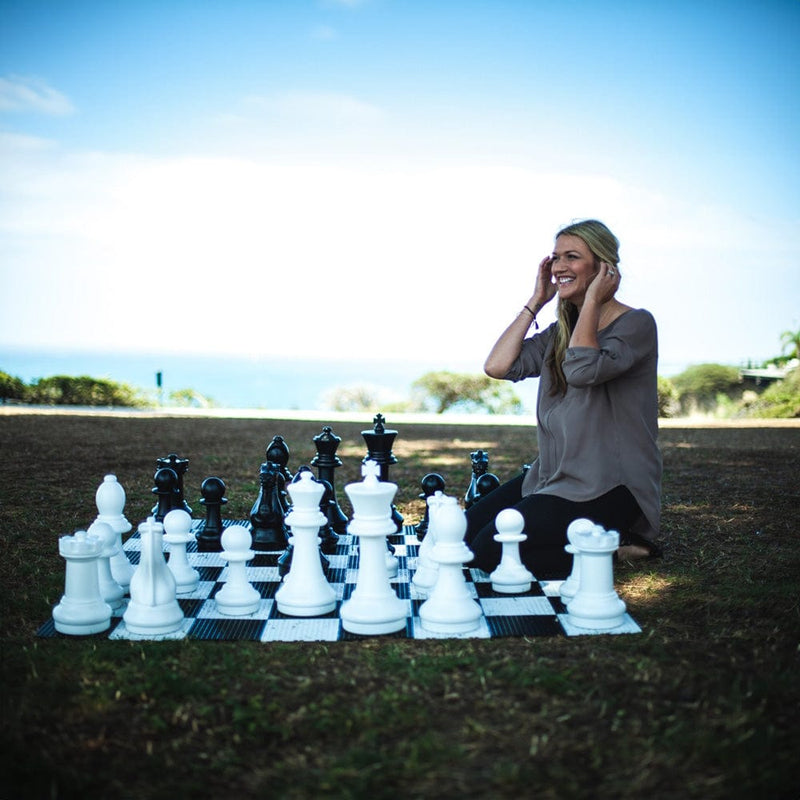 Life Size Chess Pieces Set: 37 Inch