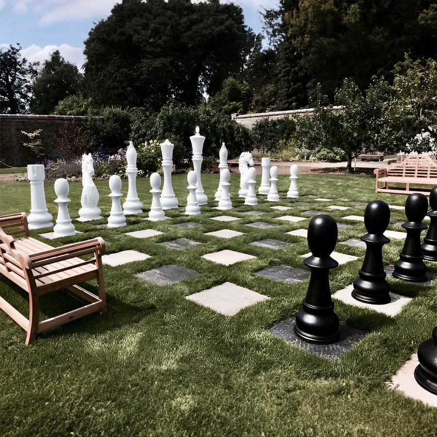 Giant Chess Set: Life Size Fiberglass