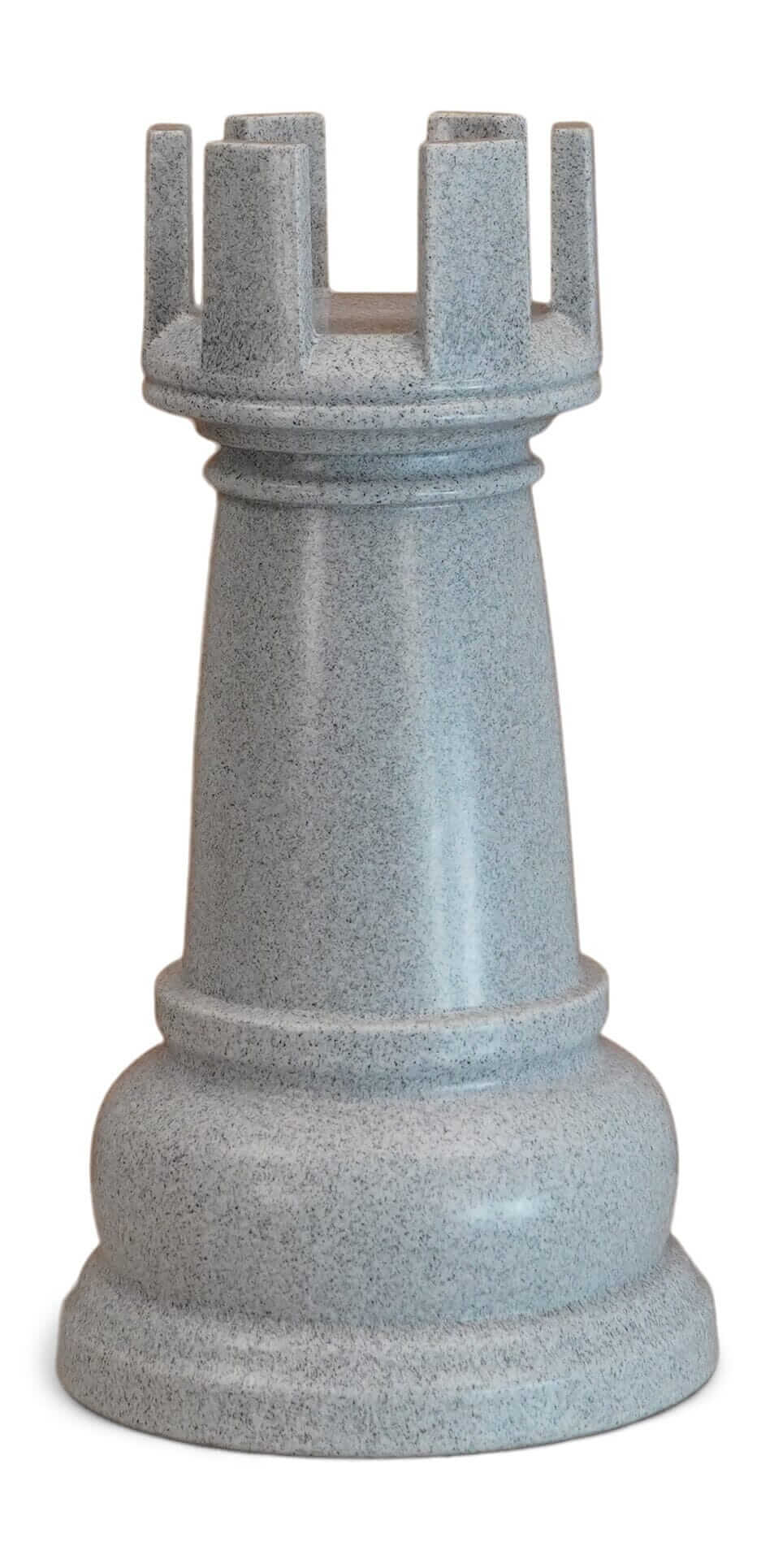 23 Inch Light Gray Perfect Rook Giant Chess Piece