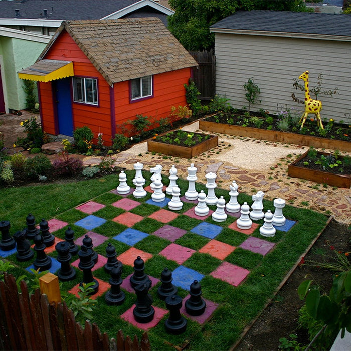 MegaChess 25 Inch Plastic Giant Chess Set