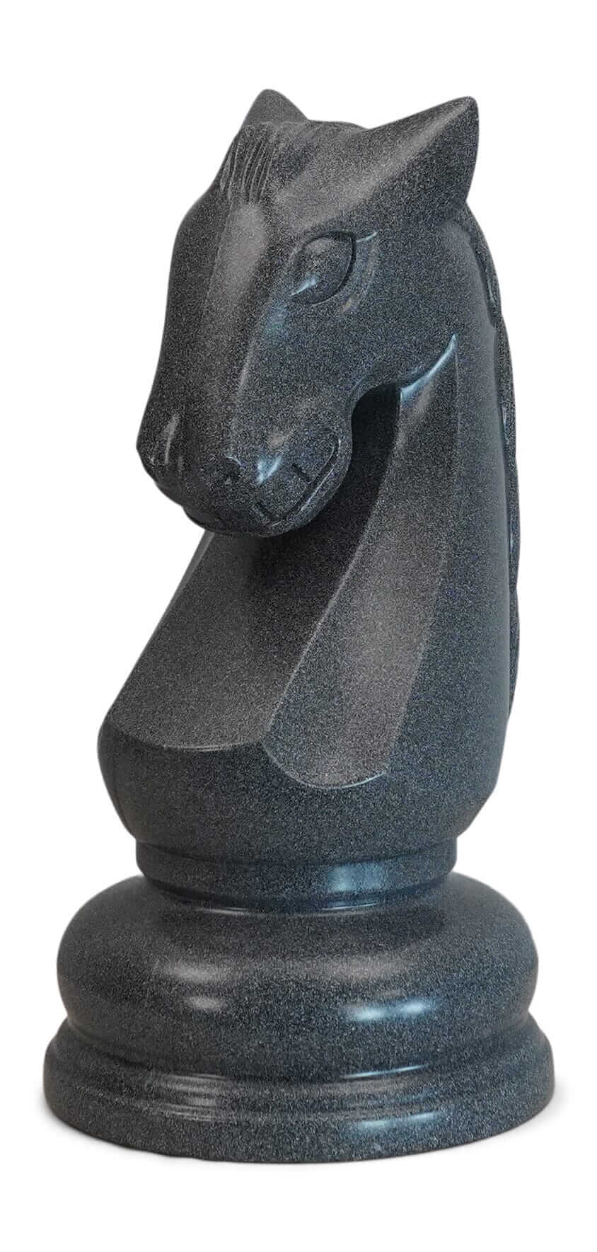 28 Inch Dark Gray Perfect Knight Giant Chess Piece