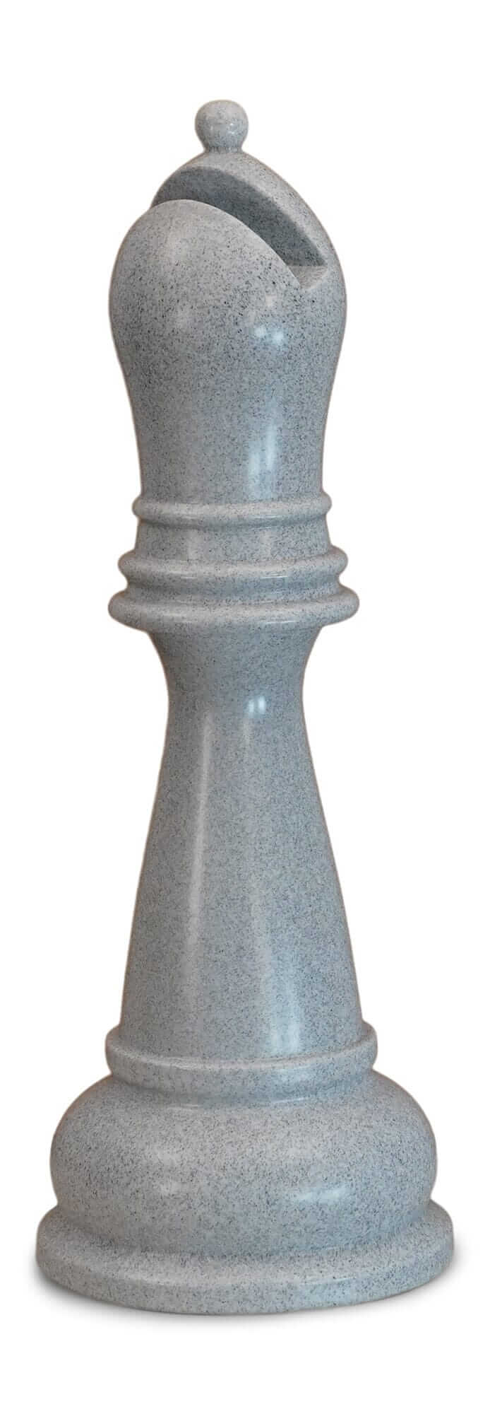 34 Inch Light Gray Perfect Bishop Giant Chess Piece