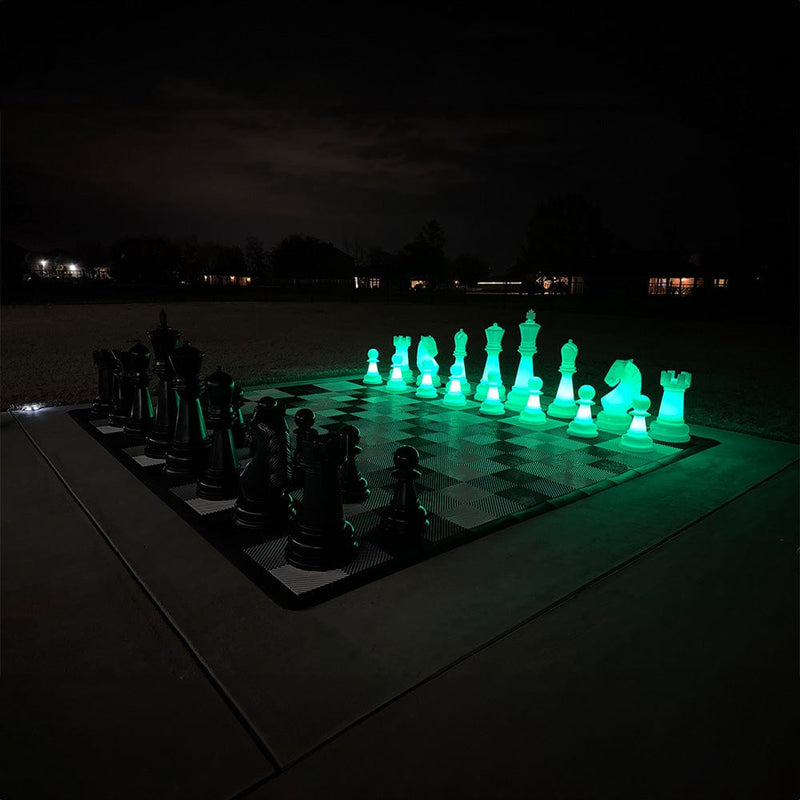 Giant Light Up Chess Board & Glow Sets