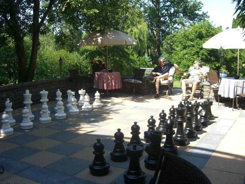 The Original MegaChess 25 Inch Plastic Giant Chess Set