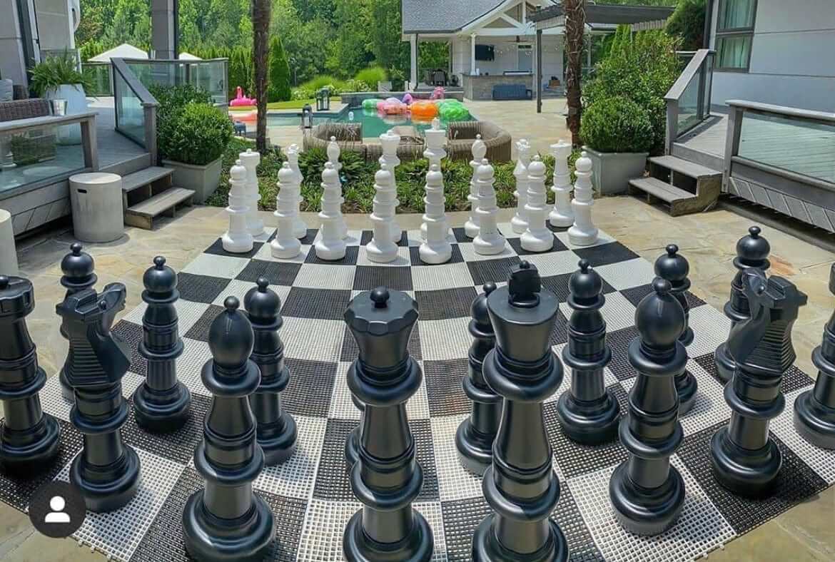 MegaChess 37 Inch Plastic Giant Chess Set
