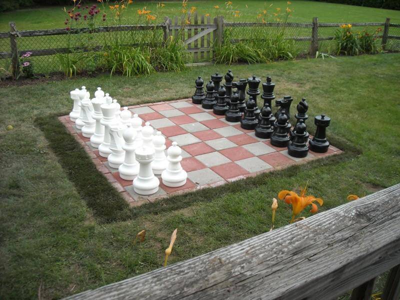 The Original MegaChess 25 Inch Plastic Giant Chess Set