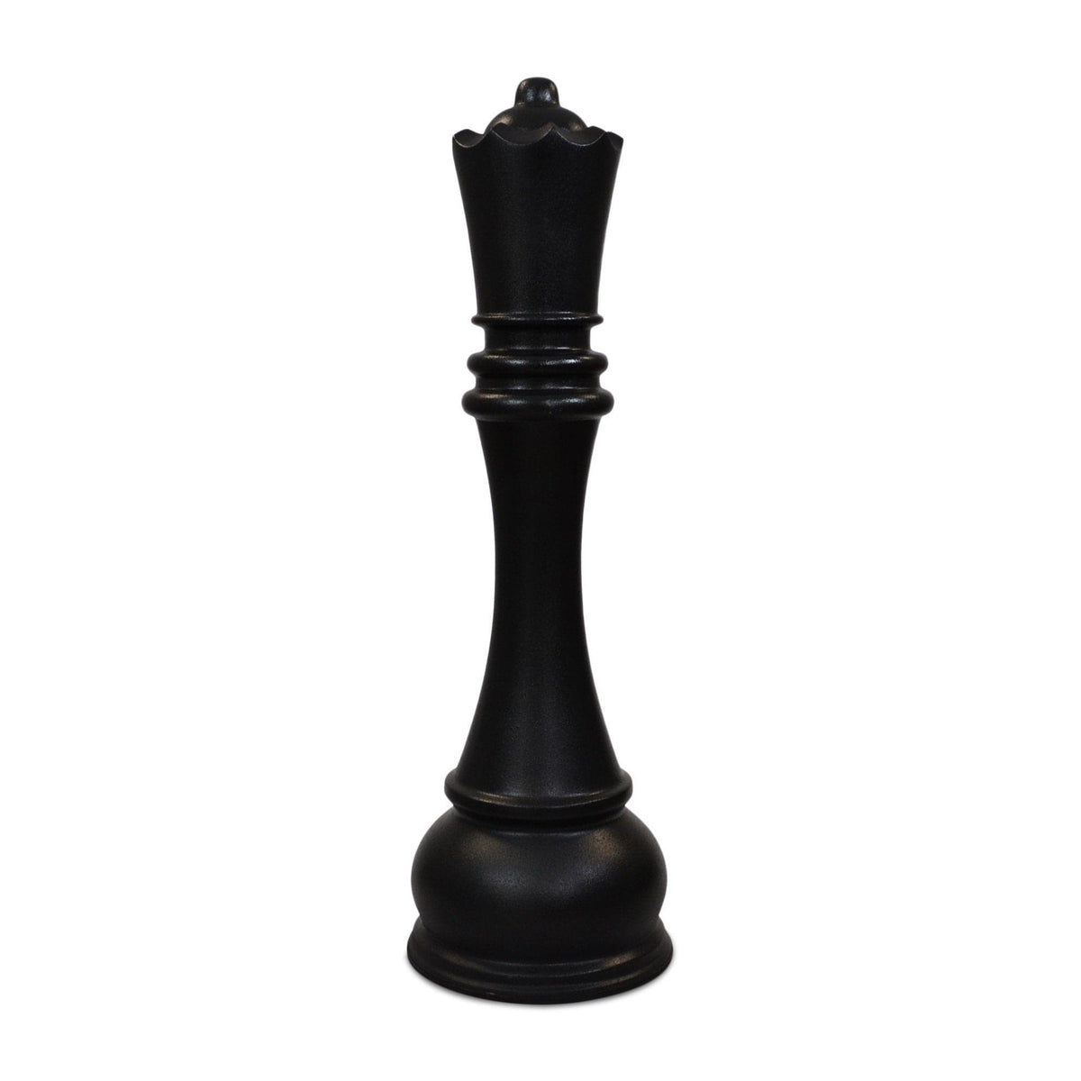 Large Black Queen Chess Piece - MegaChess