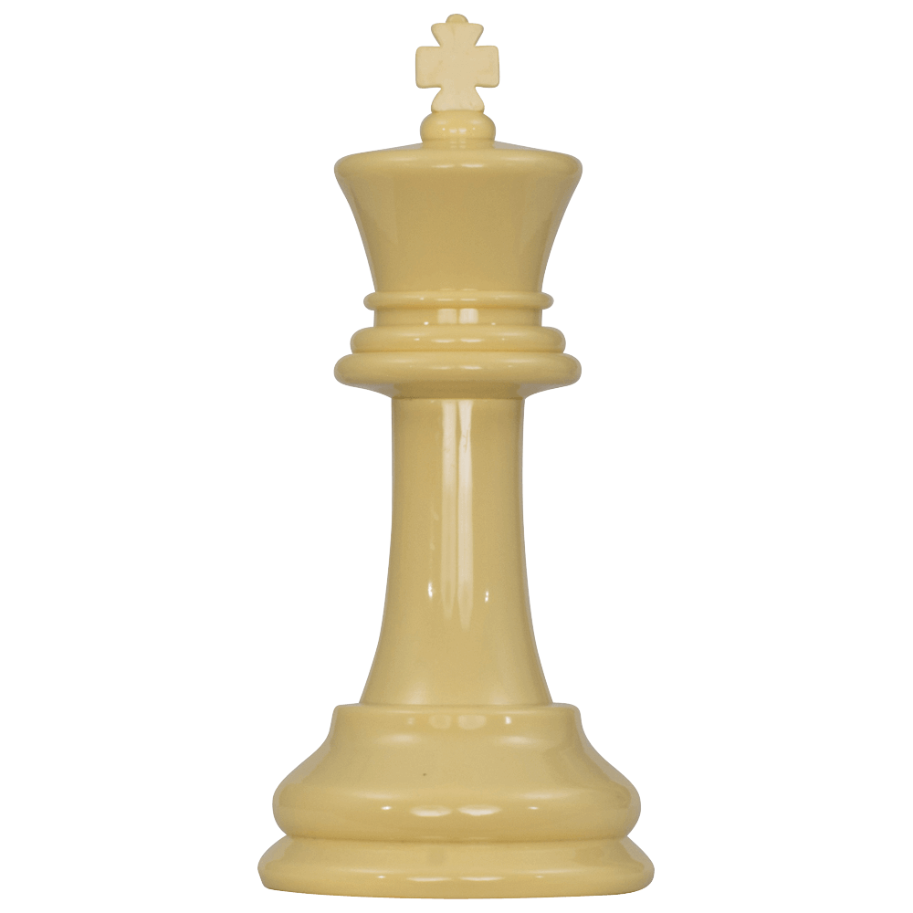 Giant Chess Piece 8 Inch Light Plastic King | MegaChess