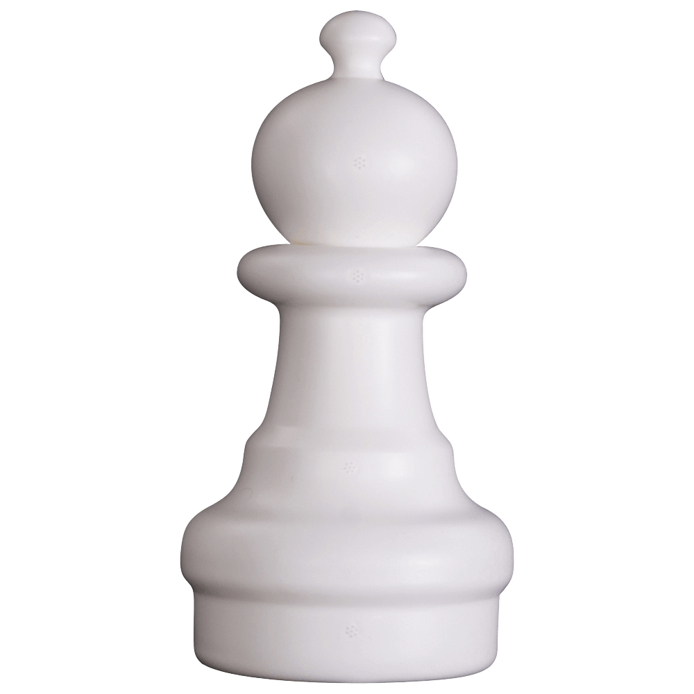 Giant Chess Piece 8 Inch Light Plastic Pawn | MegaChess