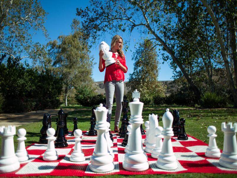 Giant Chess Set | 24 Inches Tall | Fiberglass | MegaChess
