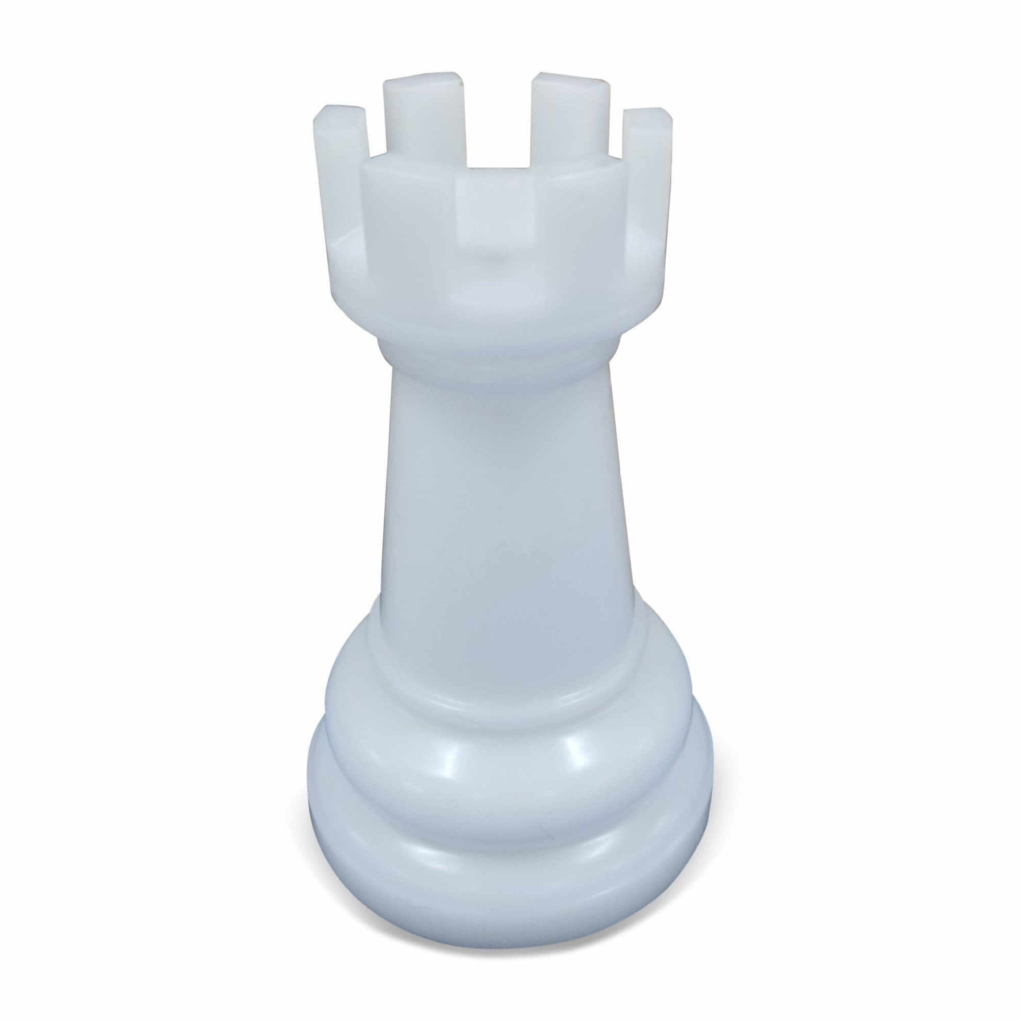 MegaChess 23 Inch White Perfect Rook Giant Chess Piece